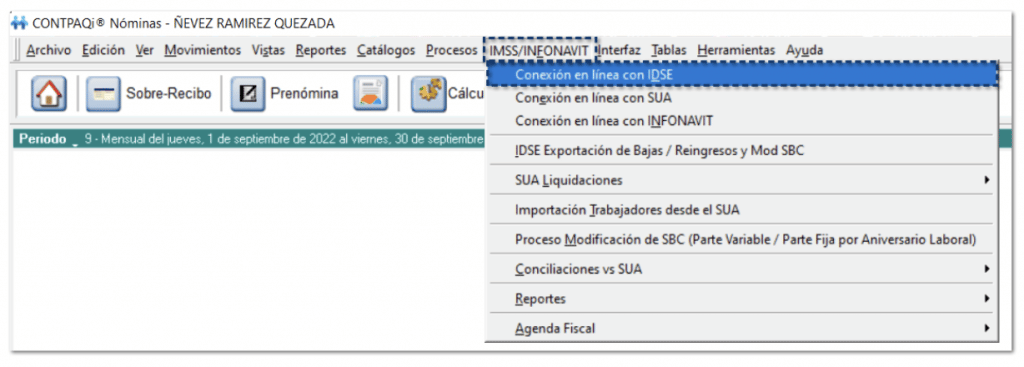 CONEXIÓN CONTPAQI NÓMINAS CON IMSS / IDSE - Siscofin